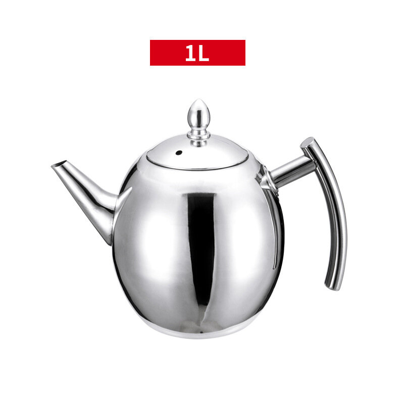 Кофейник из нержавеющей стали для оливок, кофейник для отеля, ресторанный мока-пот с сетчатым фильтром, кувшин для холодной воды, домашний чайник для заваривания