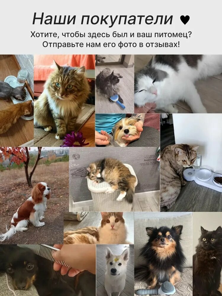 Расческа для животных — фото 1