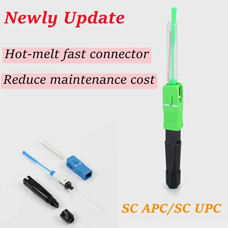 Быстрый оптический адаптер SC/UPC YIY BlueLink 50pcs upc