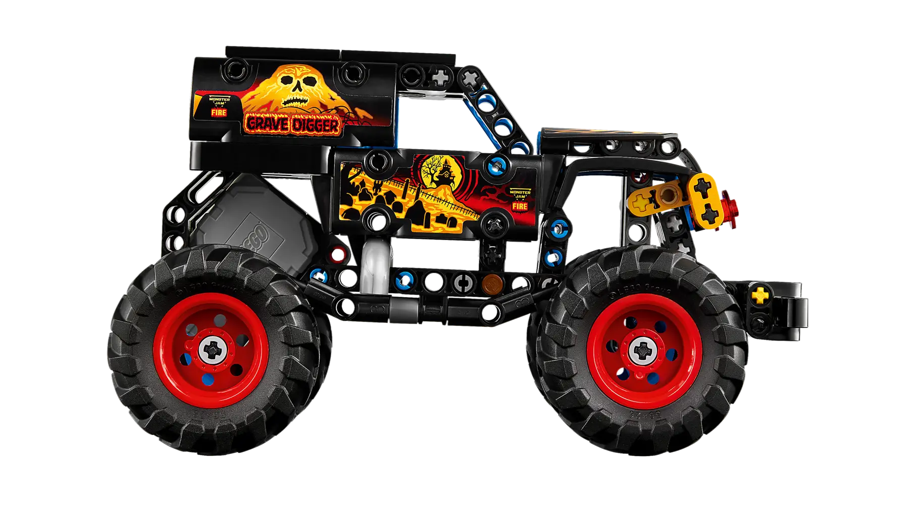 Конструктор LEGO Technic 42219 Monster Jam Grave Digger «Огонь и лёд», 263 дет. — фото 1