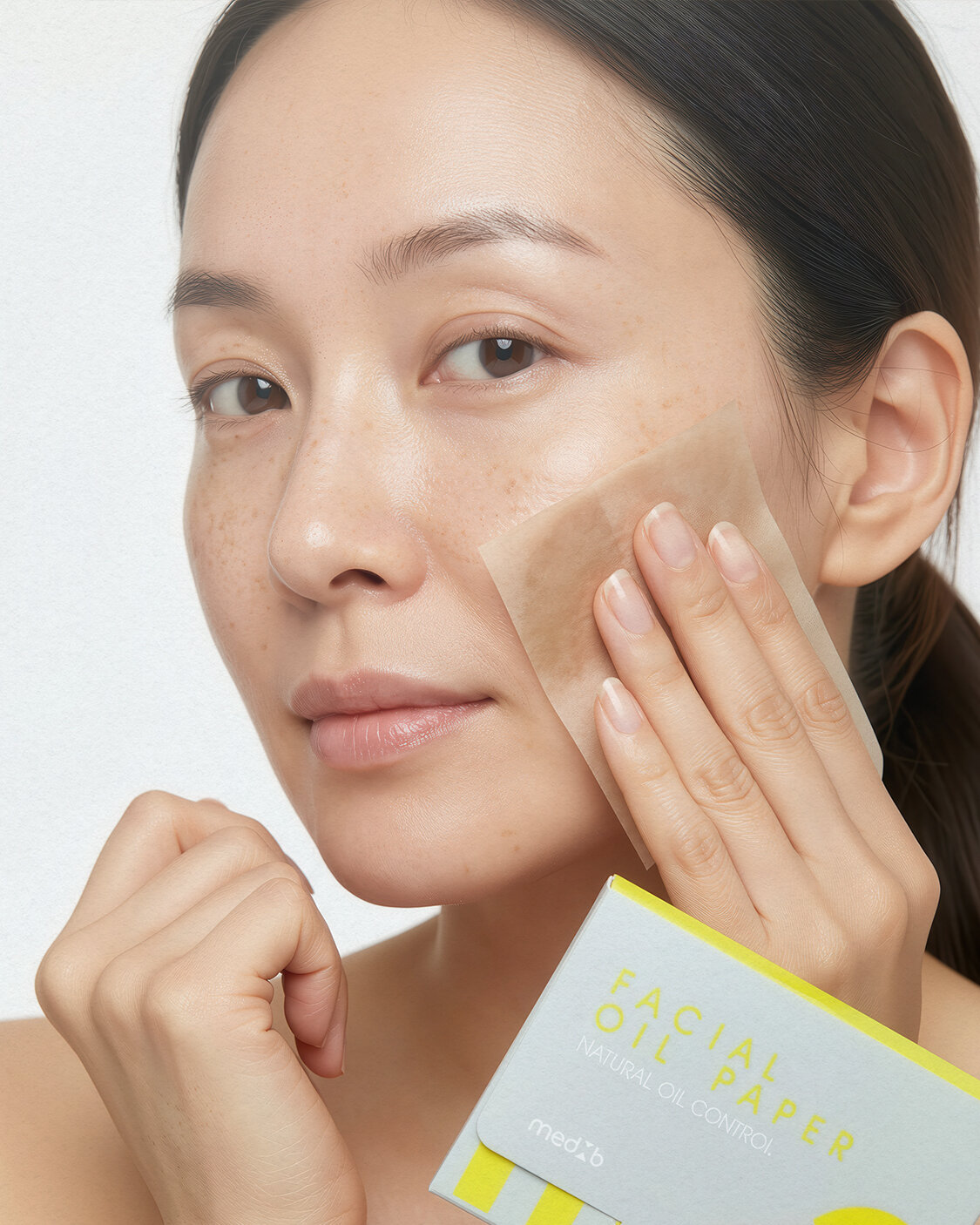 MedB Facial Oil Paper матирующие салфетки для лица, 100 шт, Корея