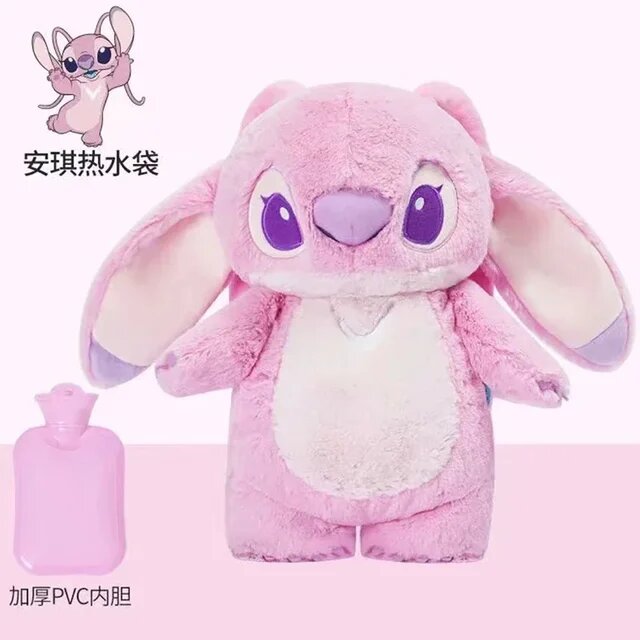 Большая плюшевая грелка для рук Aoger Disney Hobby Stitch для женщин, для домашнего использования, идеальный подарок для подруг.