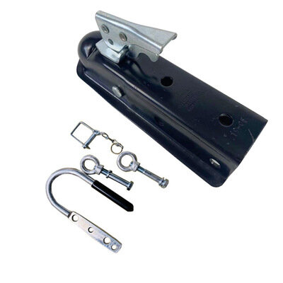 Стандартный прямой чехол для прицепа, соединитель прицепа, чехол для шарового соединения прицепа, аксессуары для прицепа с антипотерянным безопасным штифтом 2X2