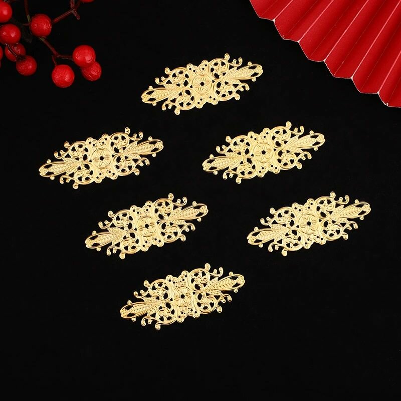 Филигрань, фурнитура для рукоделия, 100 штук