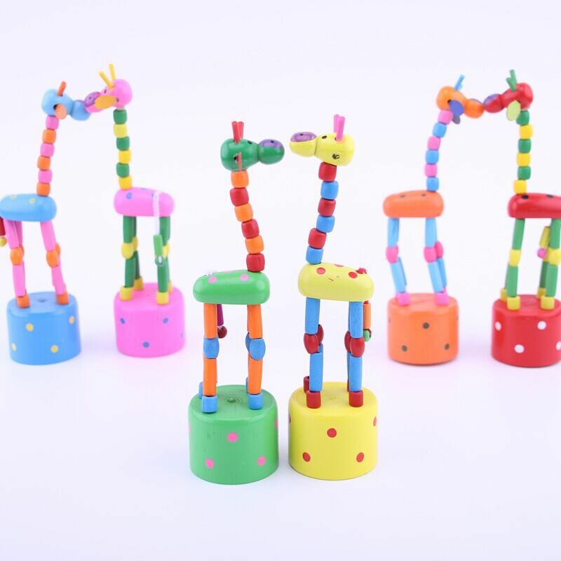 Креативные деревянные разнообразные роботы для мальчиков и девочек, милые деформированные строительные блоки,