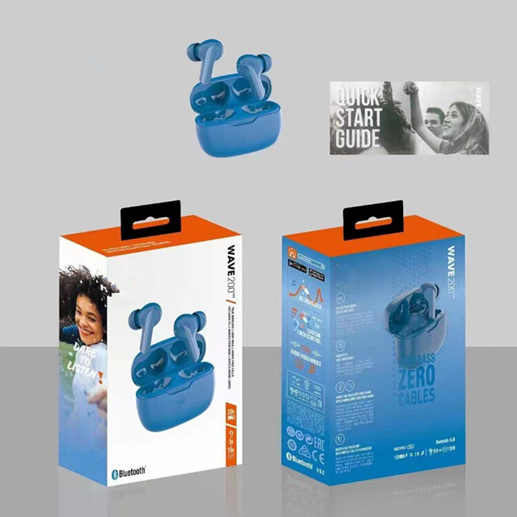 Путешествий YM Mall Наушники WAVE200 Внутриухие TWS Спорт BT5.0