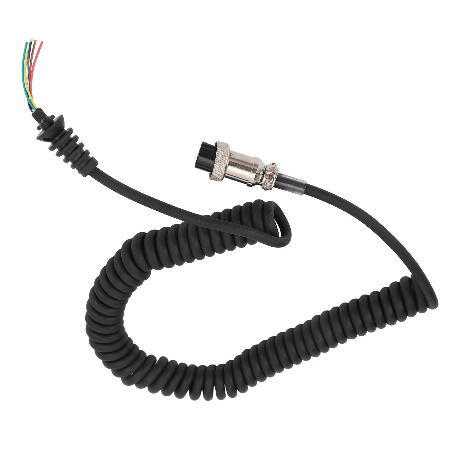8-контактный микрофонный кабель для динамика, ручной микрофон, сменные аксессуары для спирального шнура для радио ICOM
