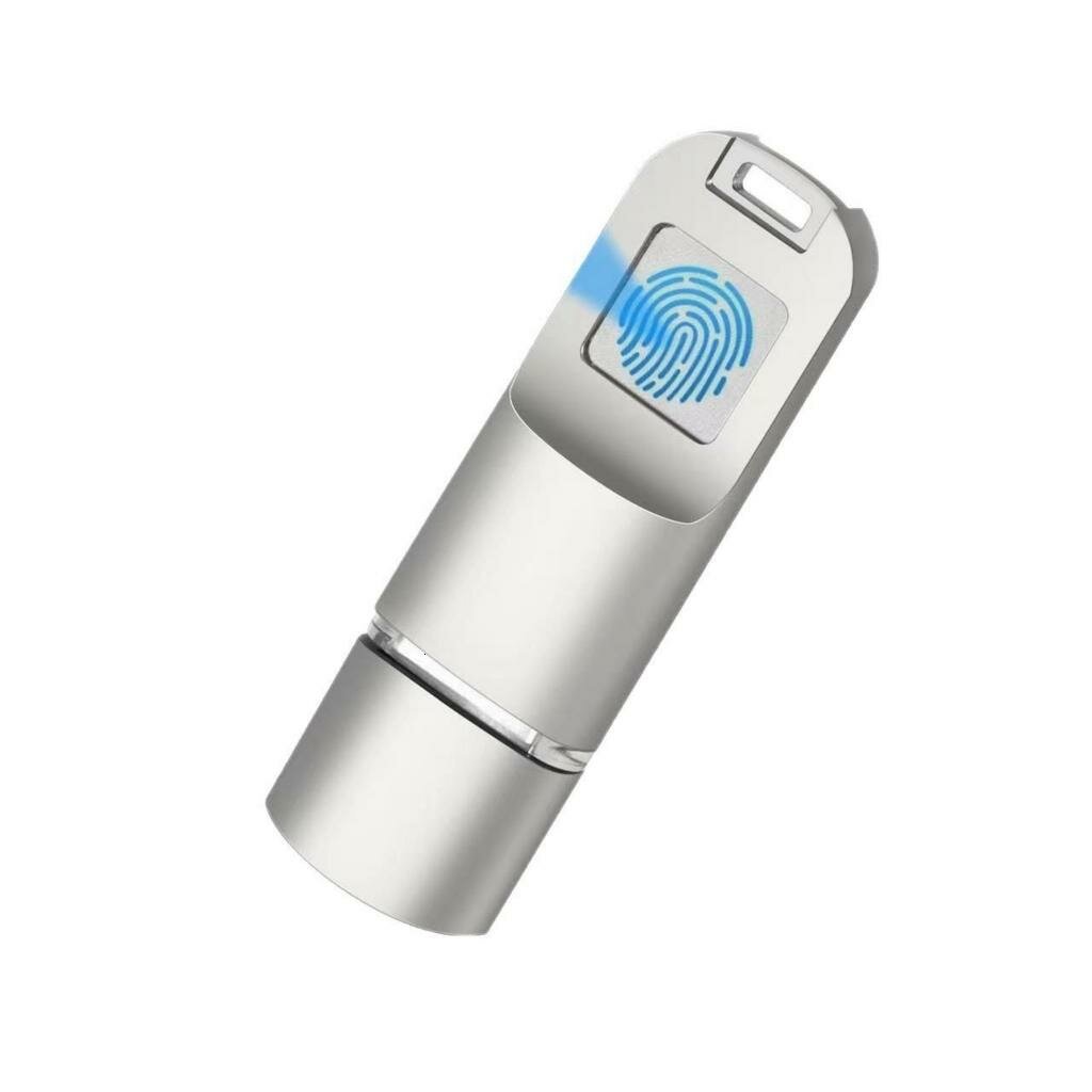 Флешка с отпечатком пальца Type C, 16 GB