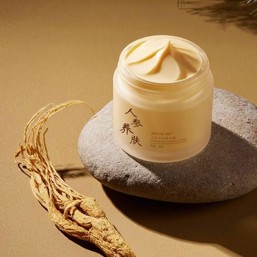 60 г, укрепляющий и осветляющий морщины, увлажняющий и освежающий крем для кожи с женьшенем