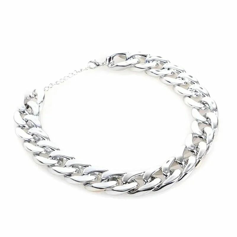 Ошейник для собак: Цепочка-лакомство для маленьких собак, ожерелье для французского бульдога, серебристый/золотой, аксессуар для питомцев