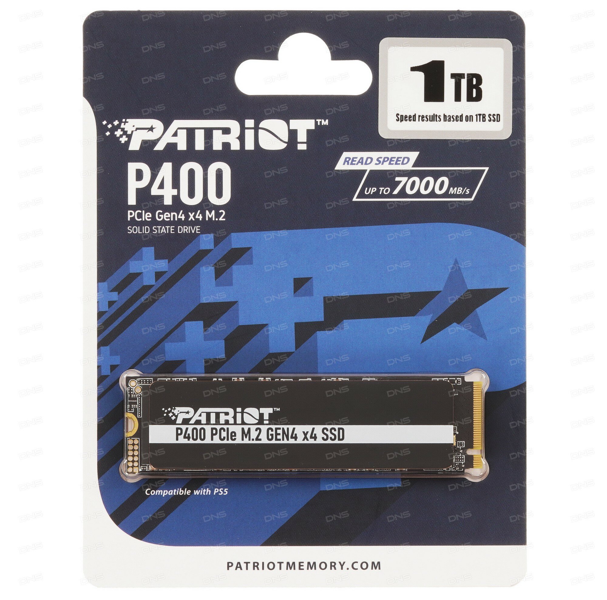 1000 ГБ M.2 NVMe накопитель Patriot P400 [P400P1TBM28H]