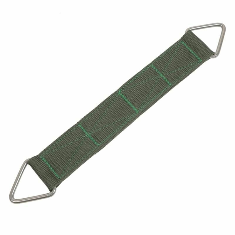Прочные карабины с ремнями для подвески гамака, Зеленый