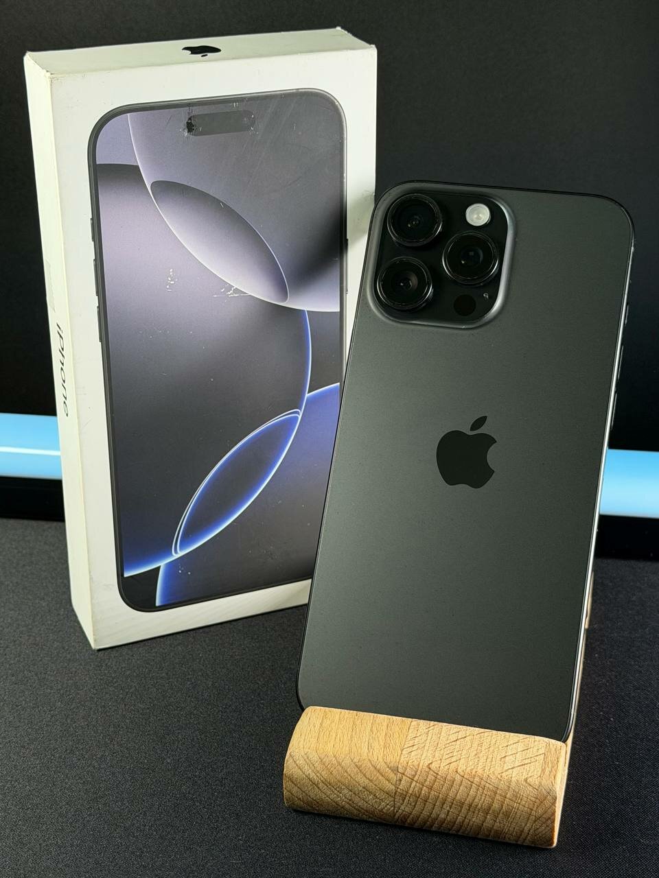 Смартфон Apple iPhone 16 Pro Max, 512gb, Black Titanium, J, nano SIM + eSIM