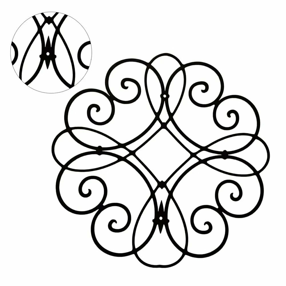 Металлическая подвеска из кованого железа декоративные поделки для дома и общежития