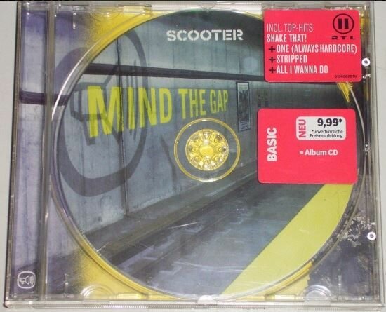 CD диск Scooter -Mind The Gap (Basic) Germany 2004 mintmint (редкий)