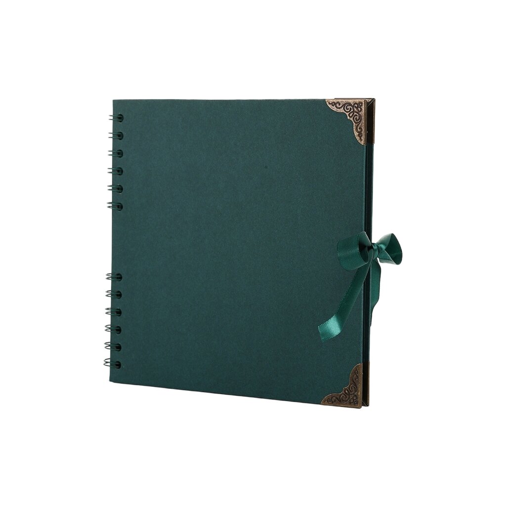 Фотоальбом для вырезок размером 8x8 дюймов, альбом для скрапбукинга своими руками, 30 листов плотной бумаги, Альбом для скрапбукинга с лентой, Свадебная гостевая книга