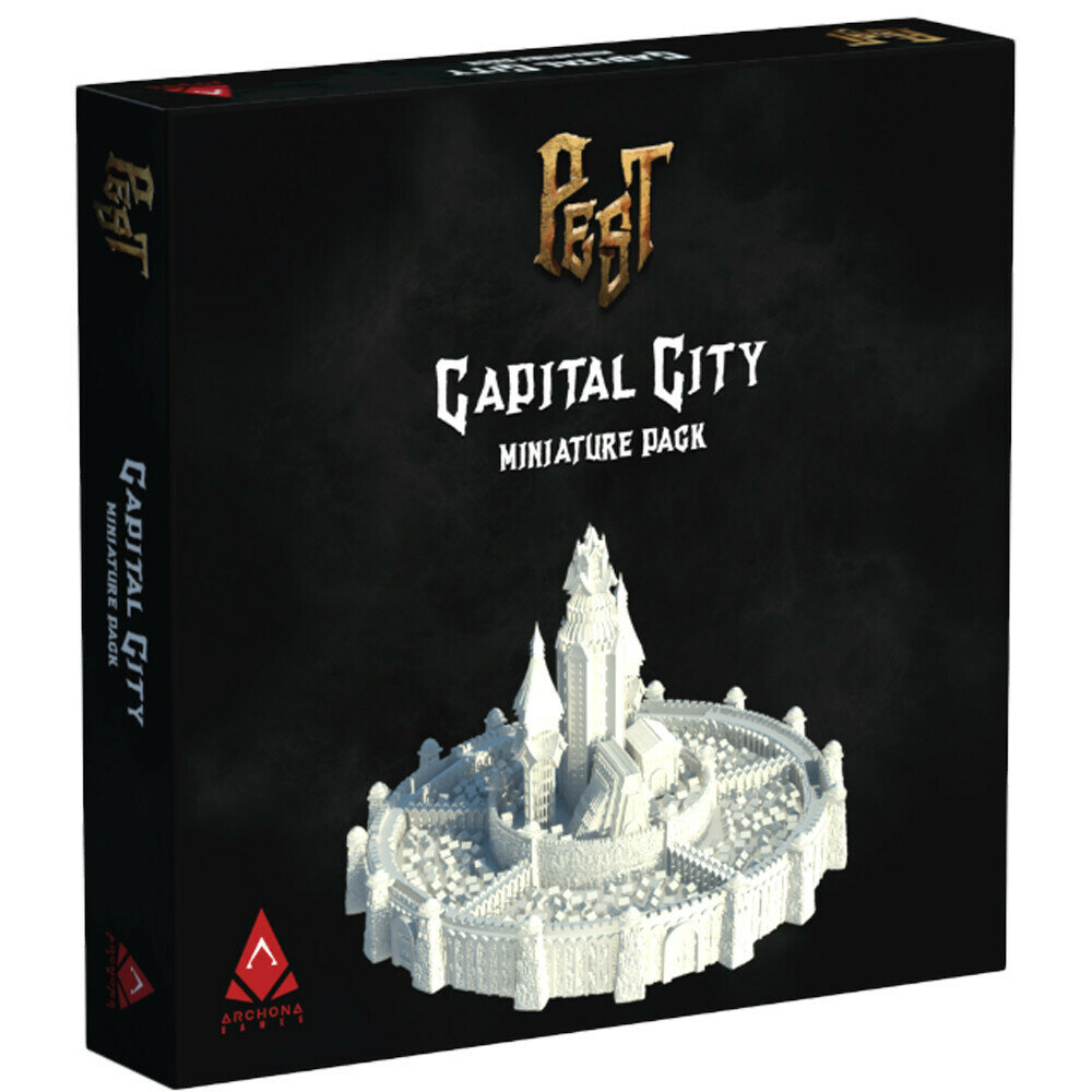 Настольная игра "Archona Games Pest: набор миниатюр Capital City". (Чума. Набор фигурок столицы)