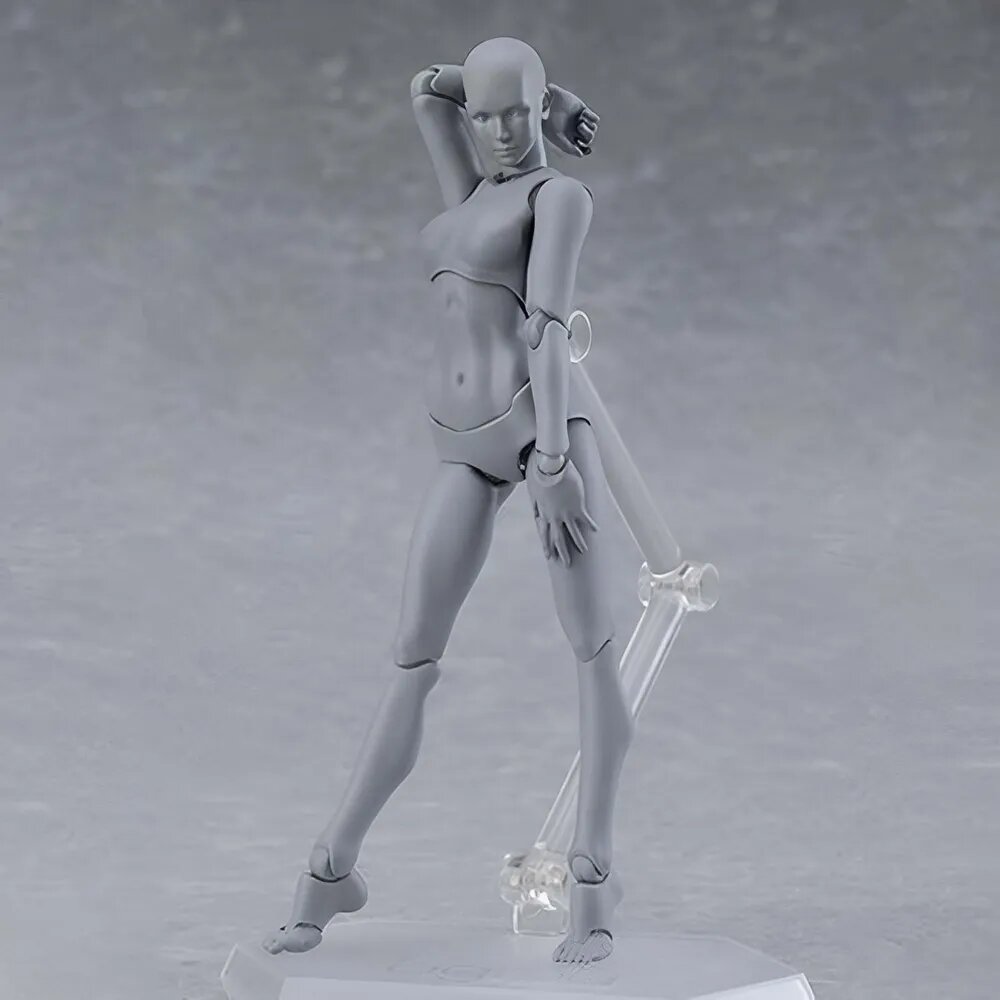 Фигурка-манекен Body Kun SHF, подвижная модель для рисования из ПВХ
