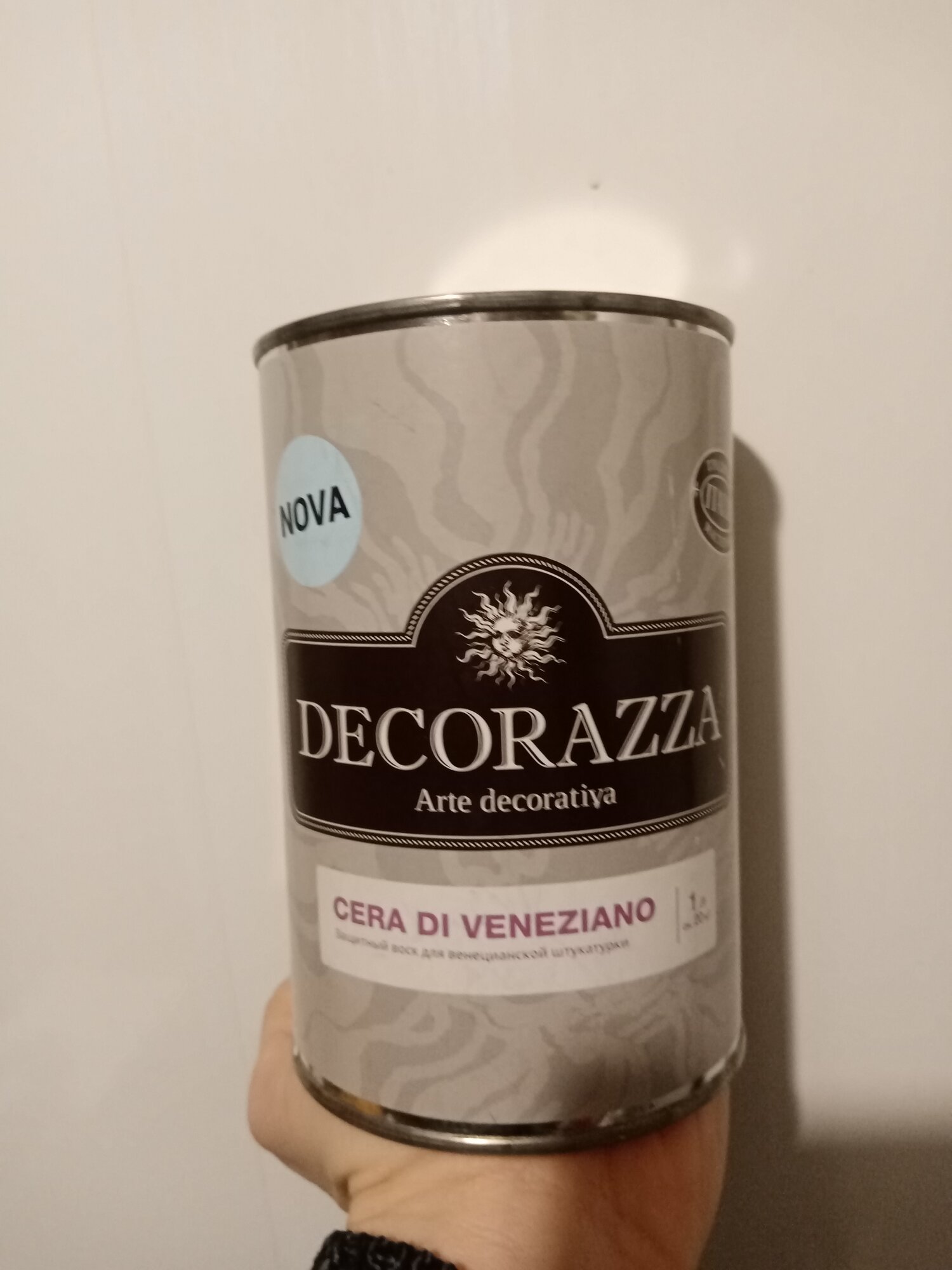 Воск защитный Decorazza Arte Decorativa, для венецианки, 1 л