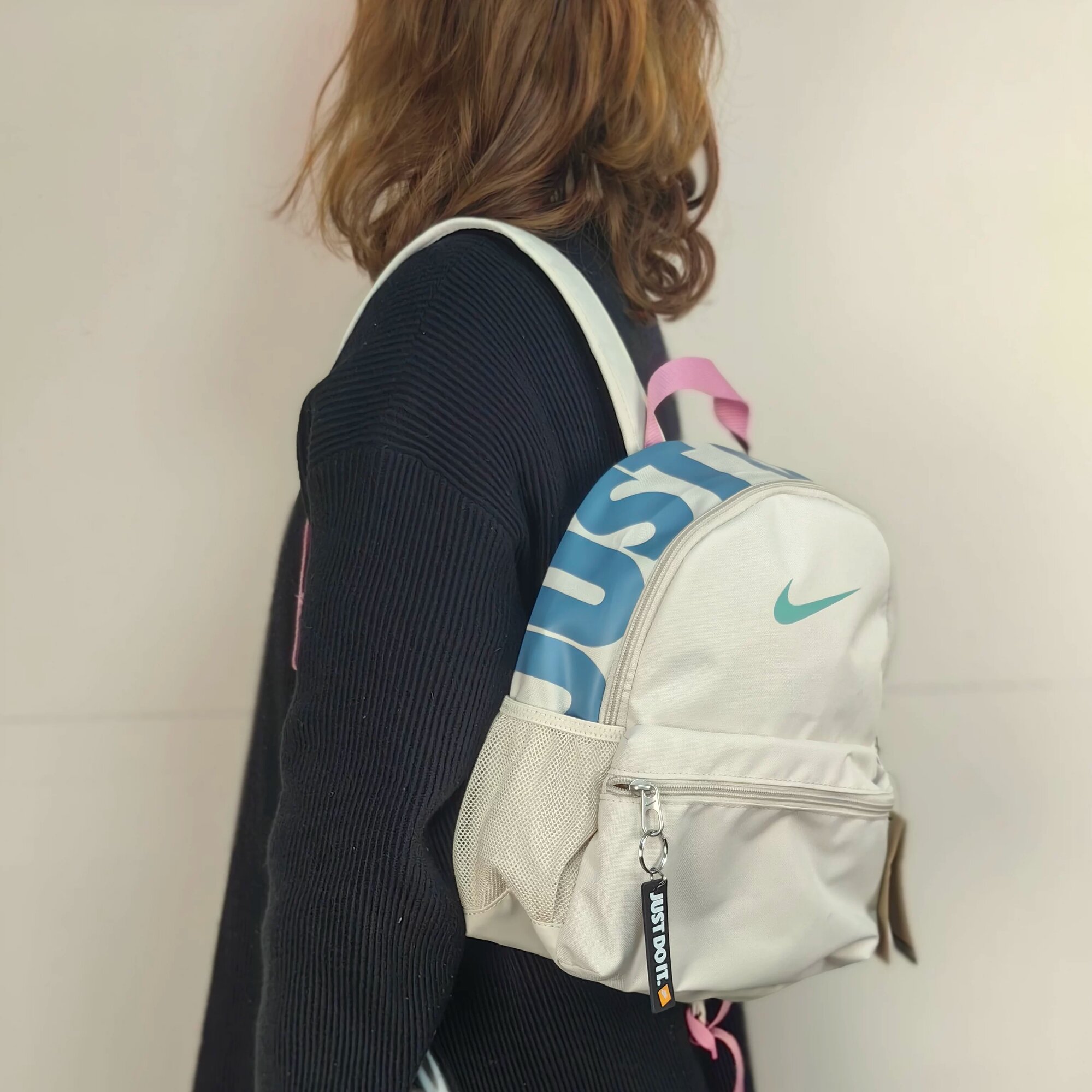 Рюкзак NIKE для детей DR6091-104 кремовый цвет, школьная сумка с подушками на плечах для детей