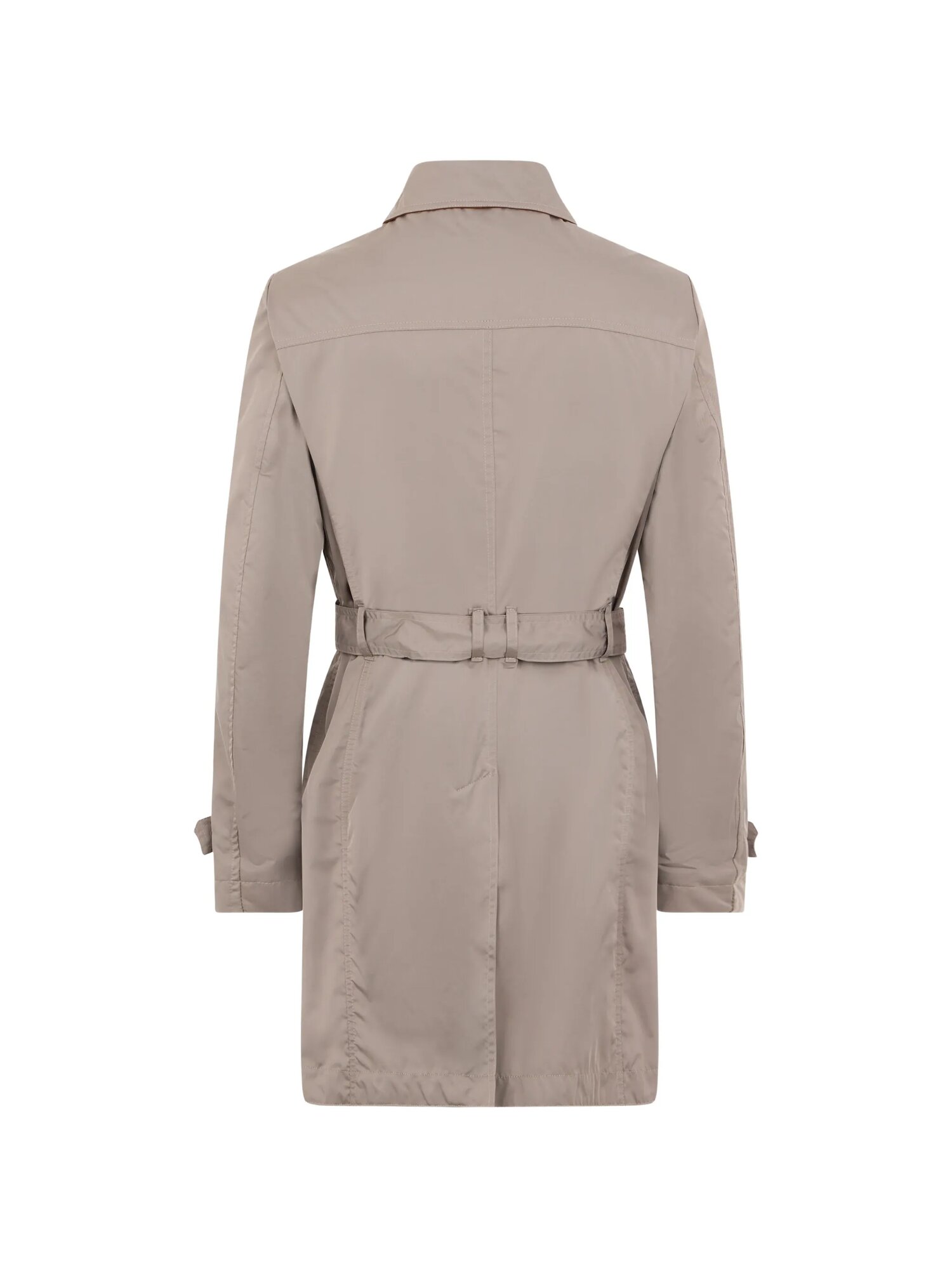 Пальто MooRER Belted double-breasted trench coat, размер 52, разноцветный — фото 1