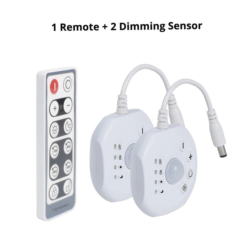 RGB контроллер LEDSONLINE с датчиком движения 1 Remote 2 Sensor