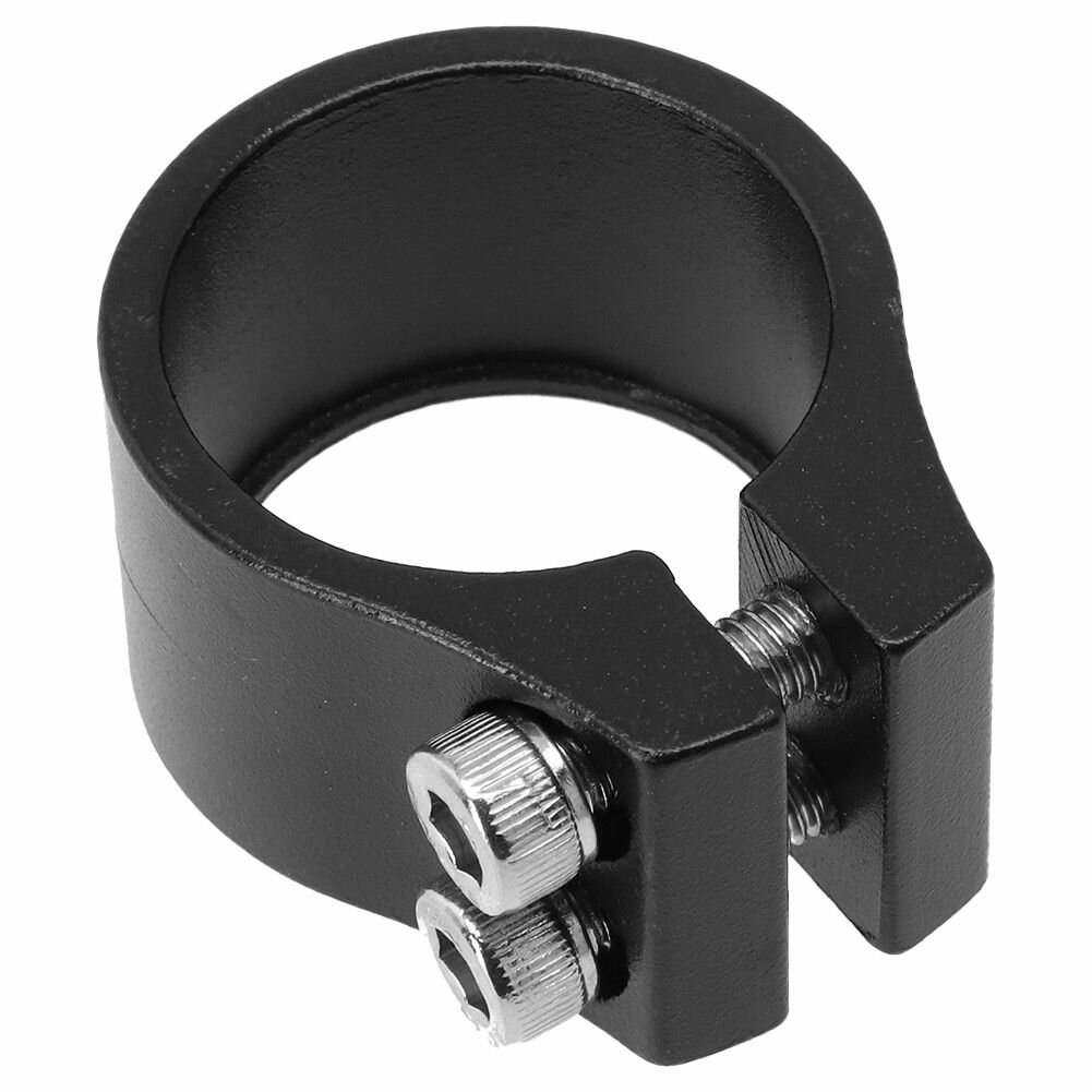 Сверхлегкий 34,9-миллиметровый алюминиевый хомут для подседельного штыря шоссейного велосипеда с двойными винтами