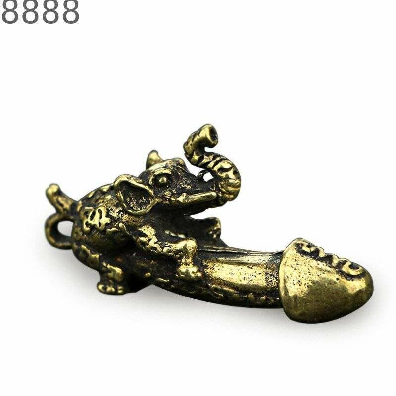 Подвеска "Слон Любвеобильный" Бронза (Китай 4,6*2,2 см.)