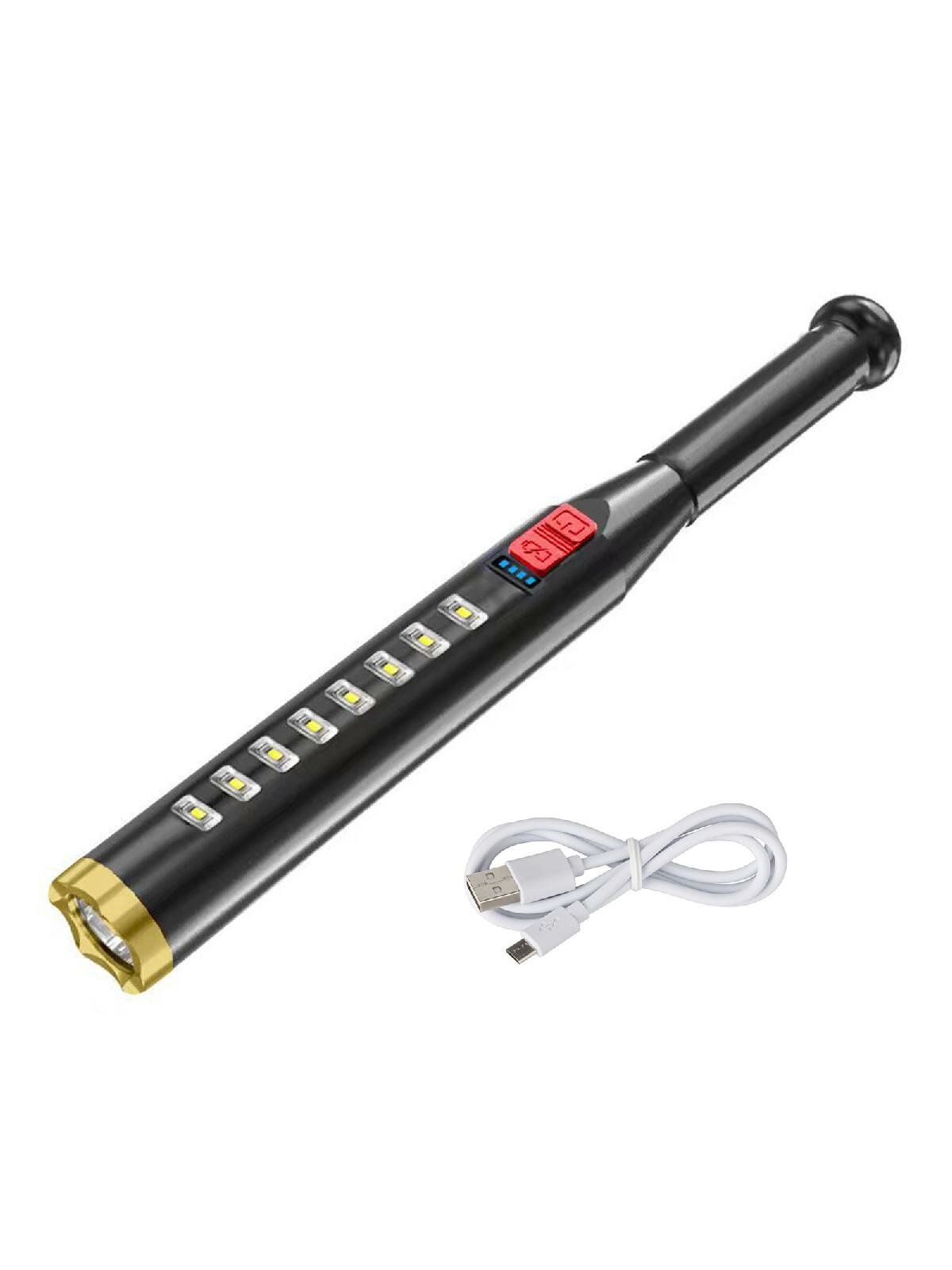 Фонарик бейсбольной биты патруля безопасности с USB-зарядкой Подходит для улицы