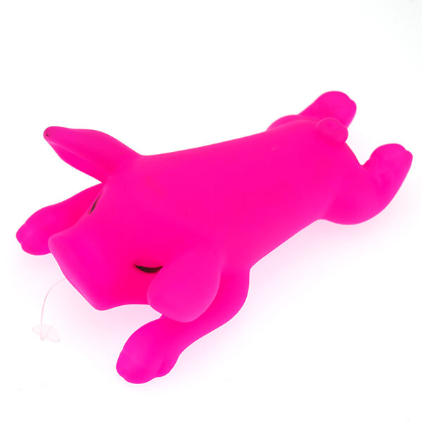 Игрушка для собак Jack&King Свинка с пищалкой, для собак, 12.7х7.5 см, винил