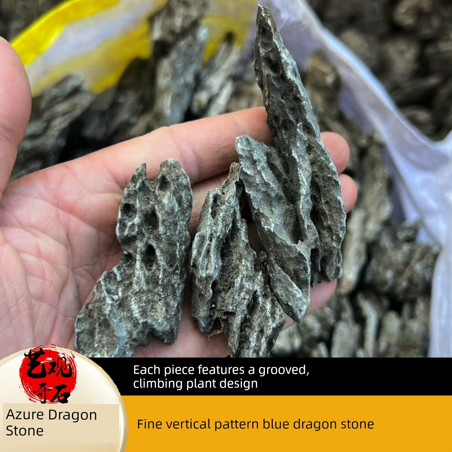 Натуральный камень Цинлун для аквариумного ландшафта, для аквариумов с водным и сухим биотопом, для инвертированных и