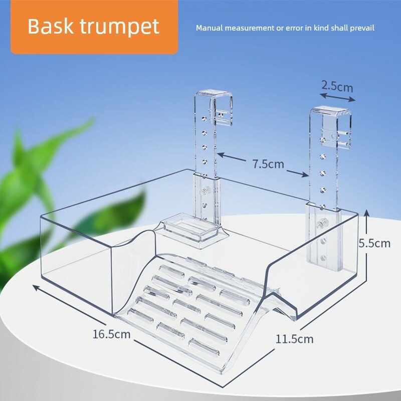 Настенная платформа для загара черепах, прозрачная платформа для лазания водных черепах, платформа для отдыха черепах в