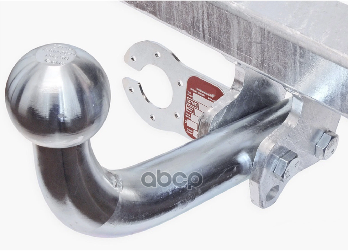 Фаркоп оцинкованный Toyota Land Cruiser 200 2008-2021, Lexus LX 2008-2021 условно-съемное крепление шара Galia арт. T070A