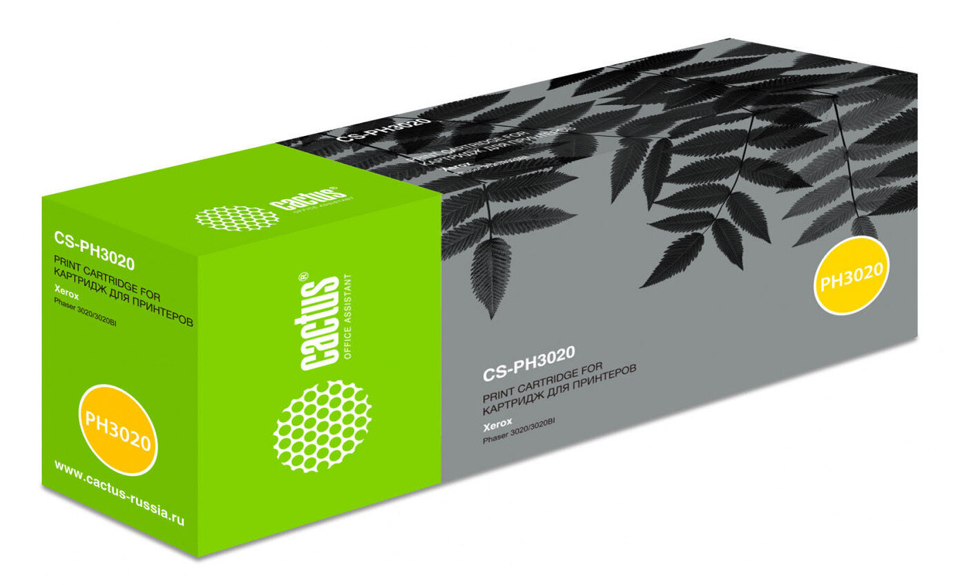 Тонер Картридж Cactus CS-PH3020 для Xerox Phaser 3020, 3020bi; WorkCentre 3025, 3025bi, 3025ni