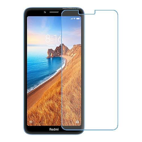 Скрин Мобайл защитный экран для Xiaomi Redmi 7A из нано стекло 9H