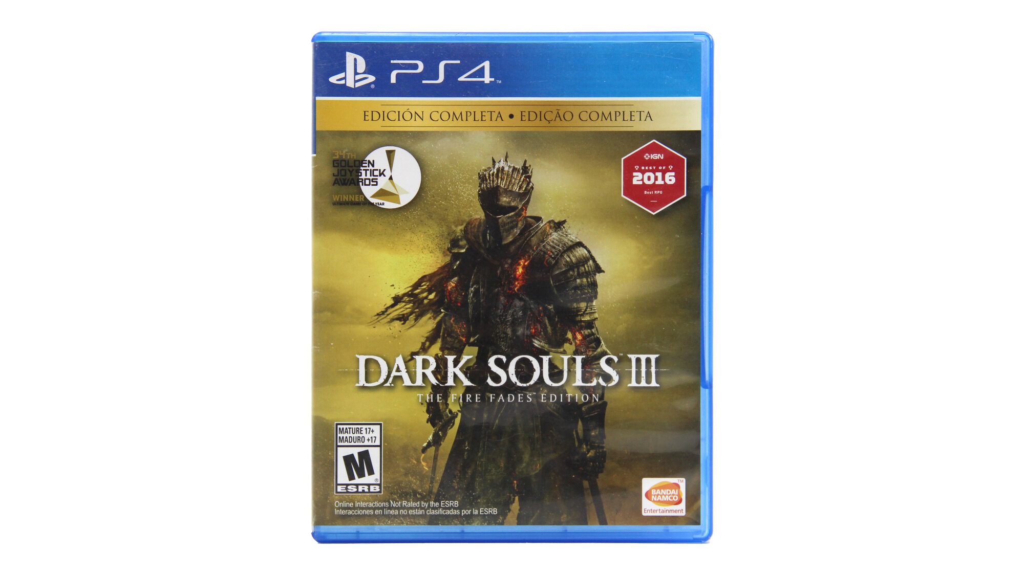 Dark Souls 3 (III) The Fire Fades Edition (для PS4/PS5, NTSC)