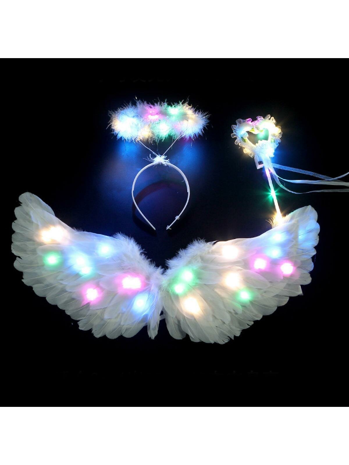 Светящиеся крылья ангела, Маленький Белый Светящийся