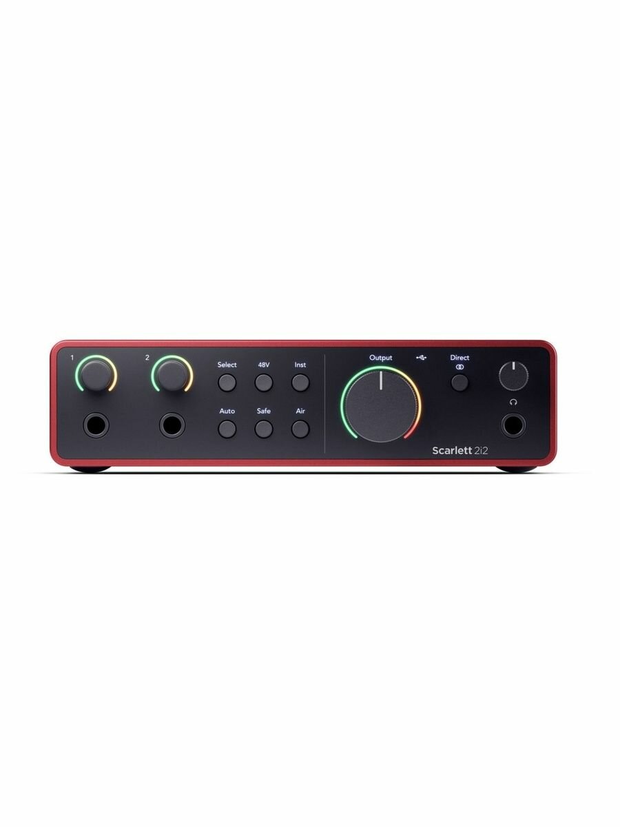 Аудиоинтерфейс Focusrite Scarlett 2i2 4th Gen
