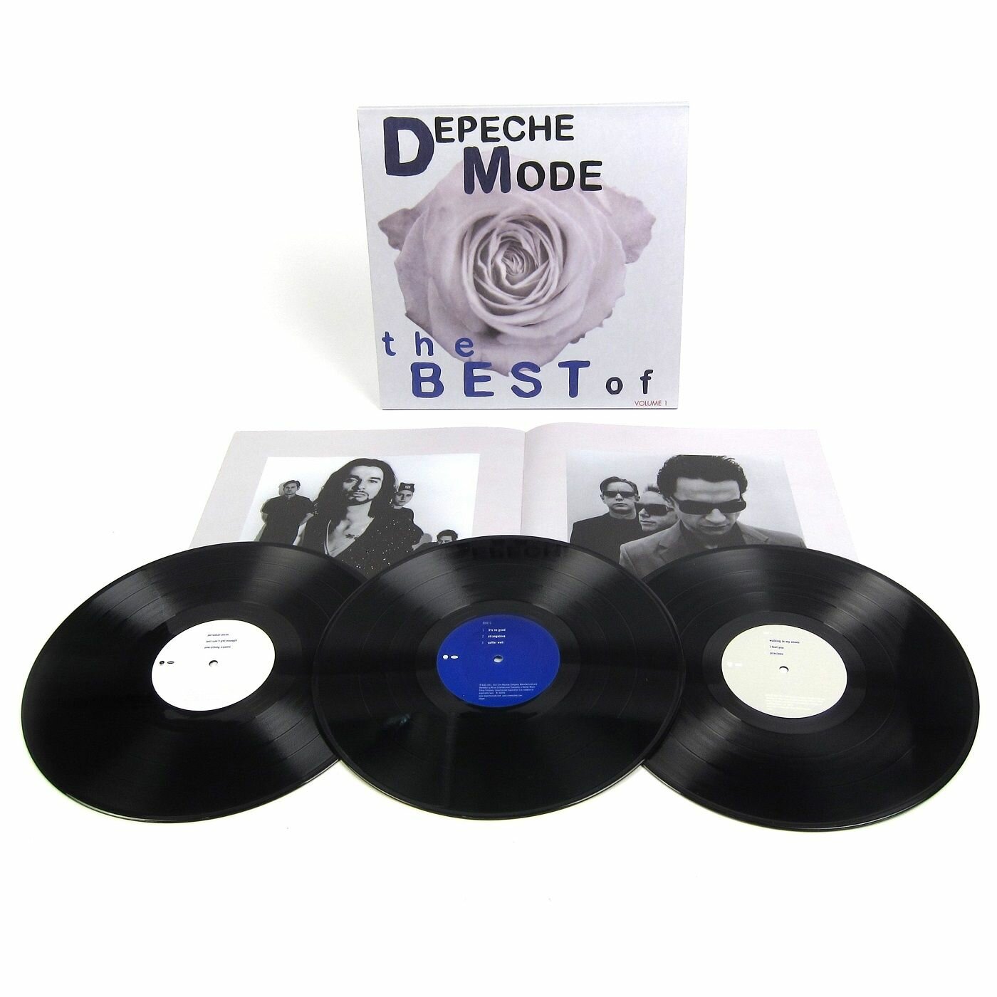 Depeche Mode. The Best Of (Volume 1) (3LP Reissue/+8стр буклет с фотографиями)