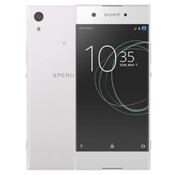 Разблокированный оригинальный Sony Xperia XA1 32 ГБ ROM G3121 G3112 одна/две SIM-карты 5,0 дюймов 23MP 4G LTE Смартфон GPS WIFI телефон 1 Sim Full set, Белый, White