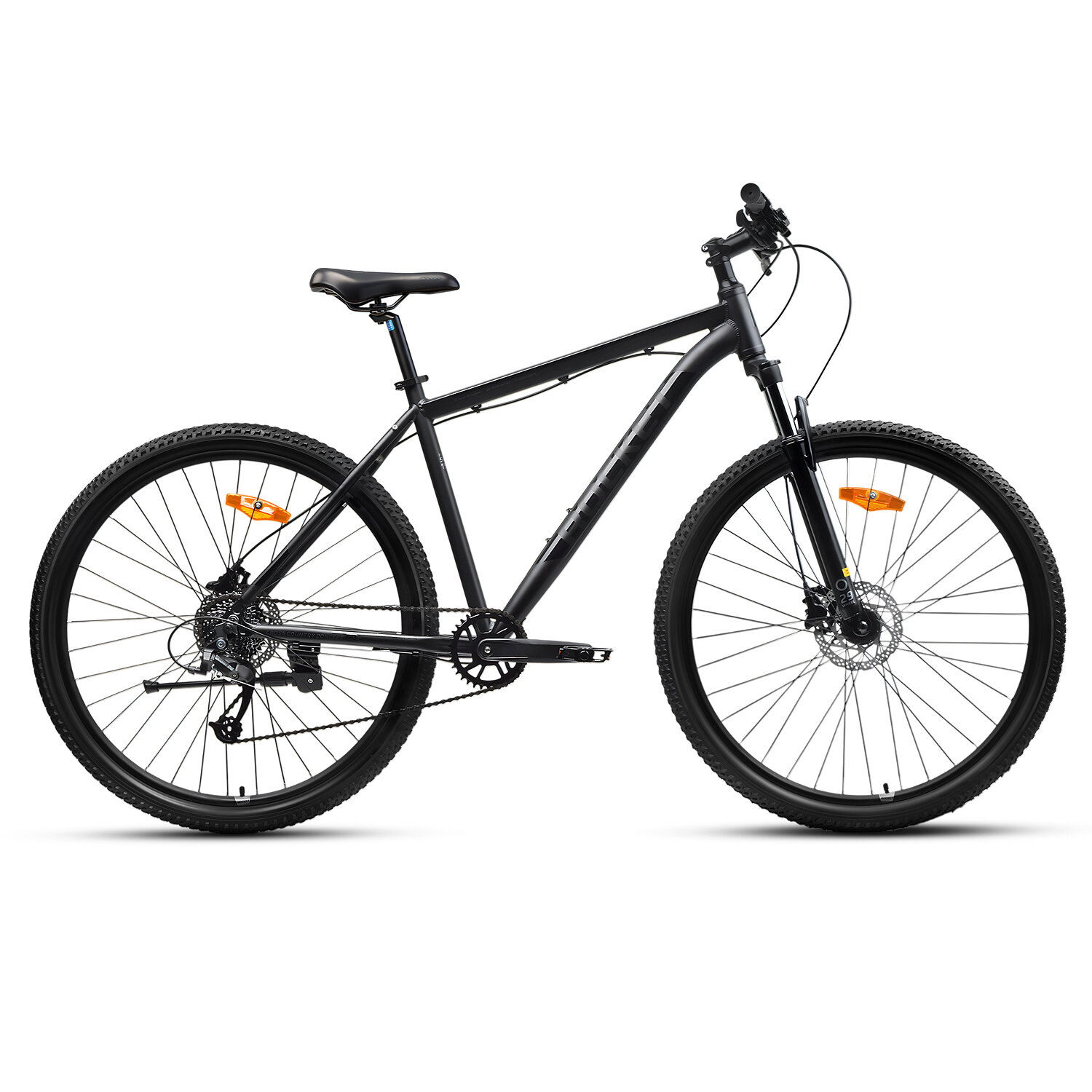 Велосипед 29" Rocket Crater Alloy HD 29, цвет черный, размер 19,5"