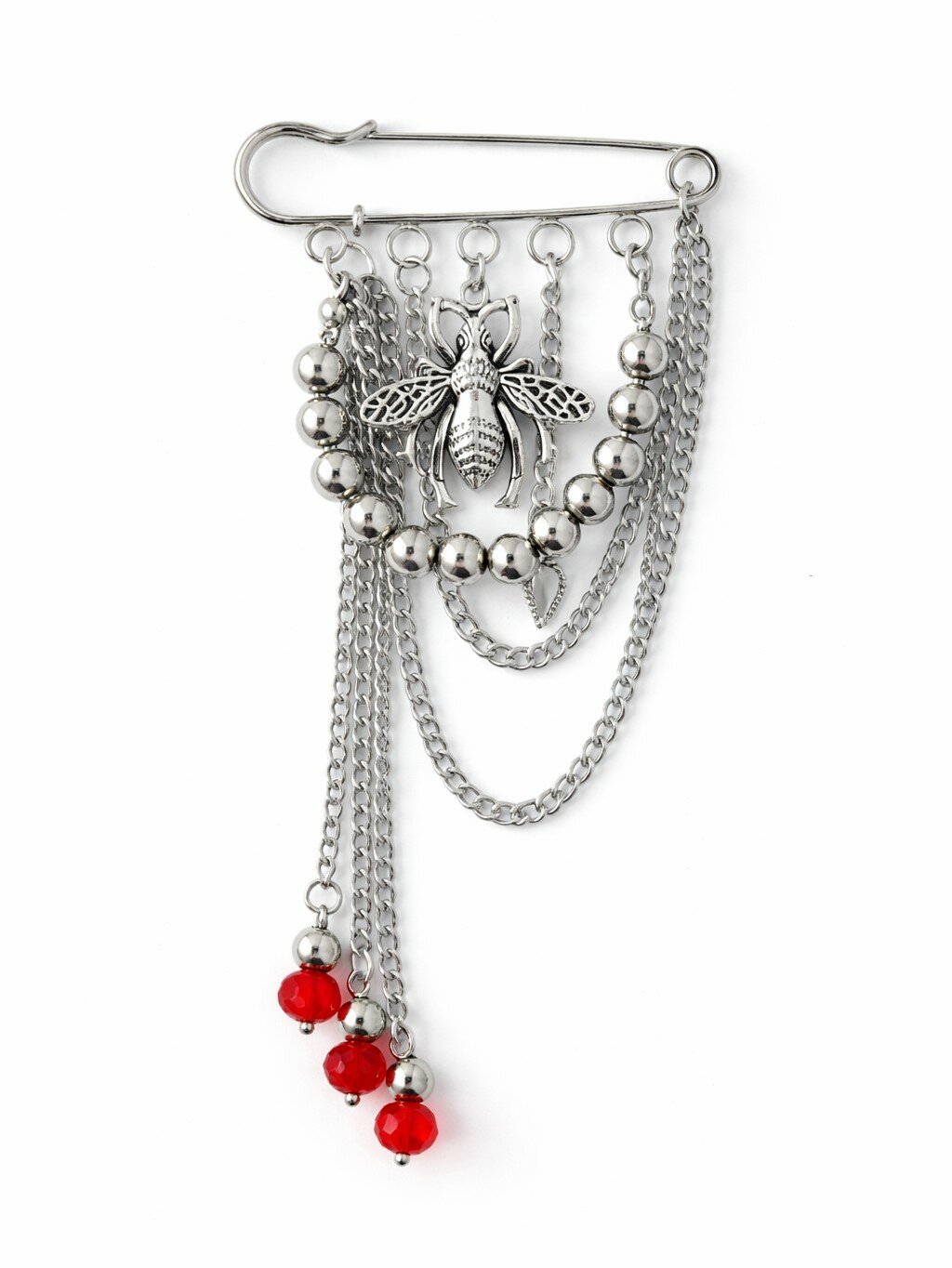 Брошь, минеральное стекло