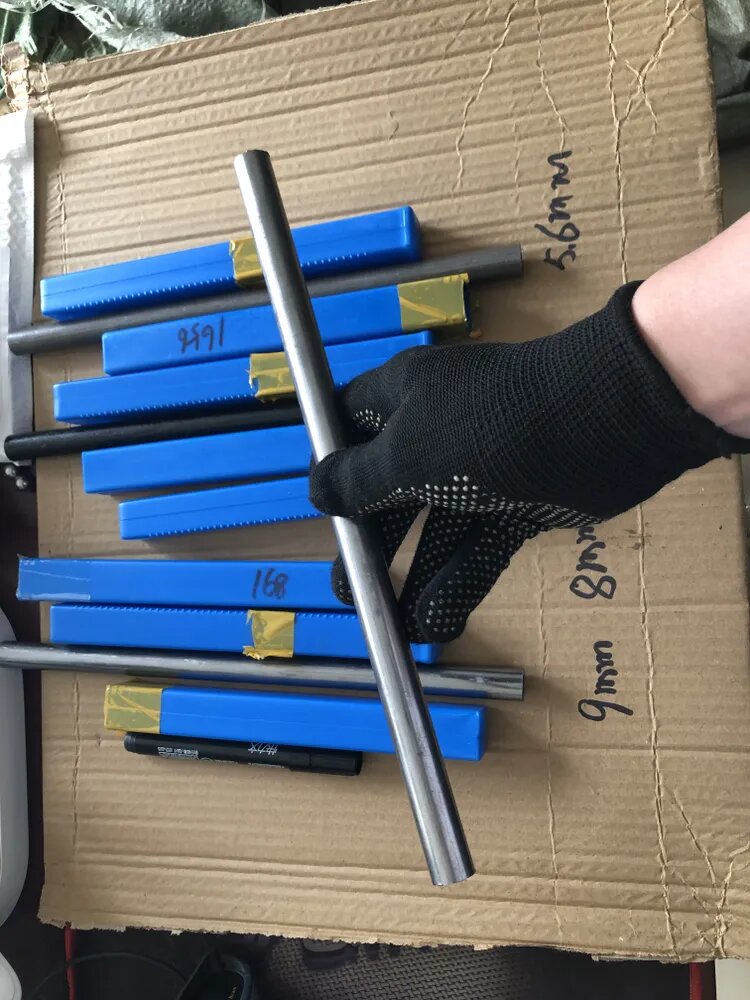 Бесшовная стальная труба с наружным диаметром 16 мм, гидравлическая труба, выдерживает высокую температуру и высокое давление, можно выбрать различный внутренний диаметр длиной 300 мм