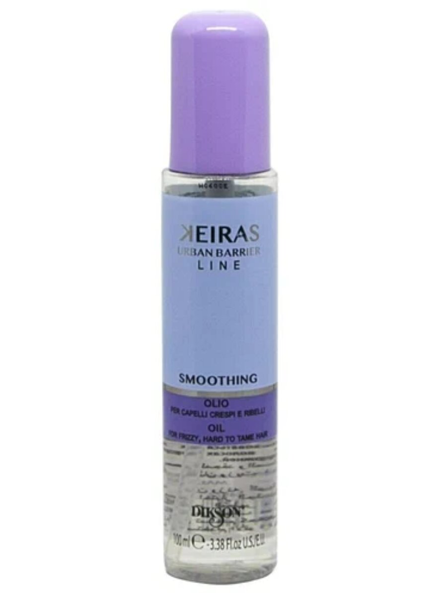 Масло Dikson KEIRAS URBAN BARRIER LINE. Smoothing Oil For Frizzy, Hard To Tame Hair, для непослушных волос, 100 мл