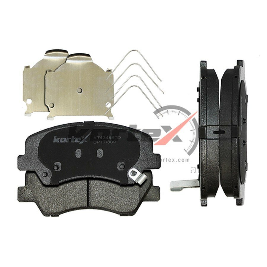 KORTEX KT4348STD Колодки торм. перед. к-т