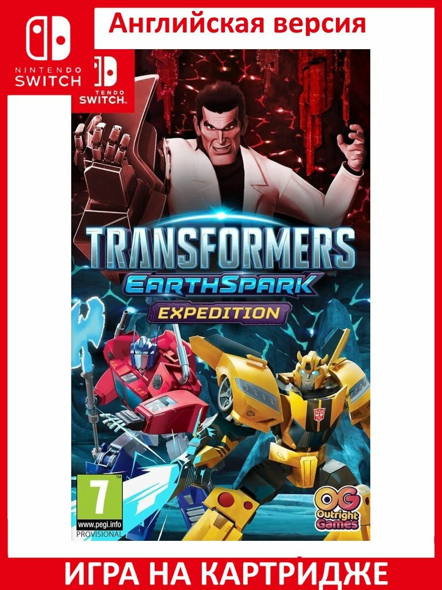 Игра Transformers: Earth Spark Expedition Switch Картридж на Nintendo Switch Английская версия