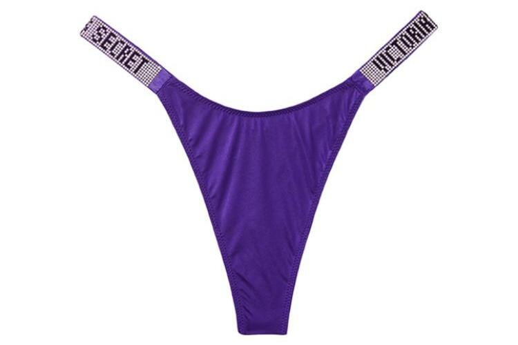 Стринги женские Victoria's Secret 10351450, Яркий фиолетовый, S EU