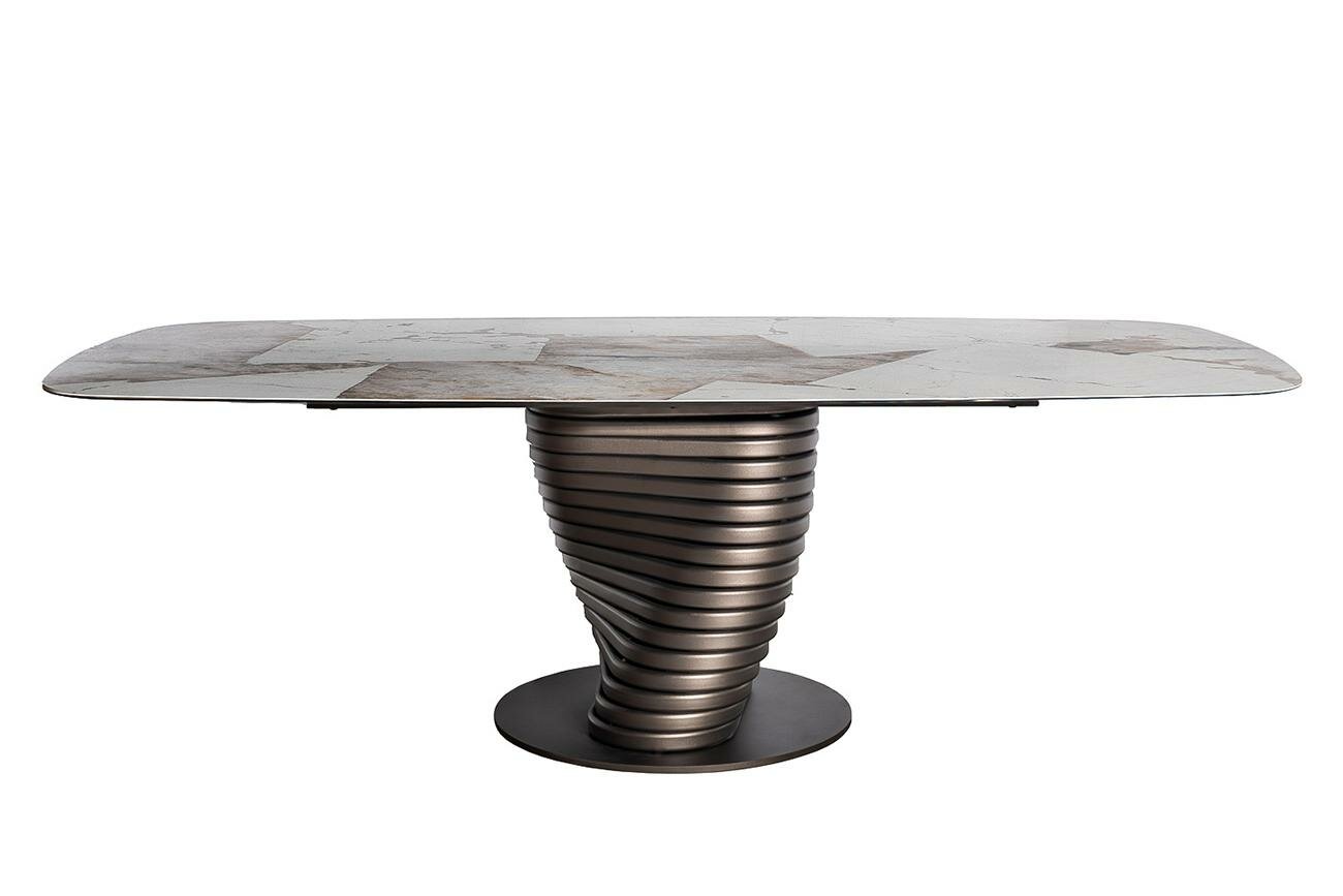 Мебель Garda Decor 169DT-01009 Стол обеденный керам. столешница 240*120*76см арт. 169DT-01009
