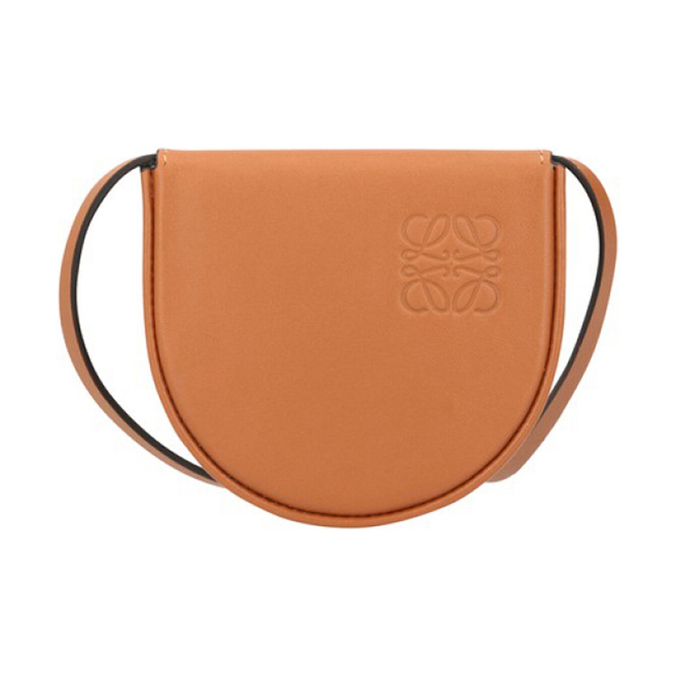 Сумка Loewe, фактура тиснение, коричневый — фото 1