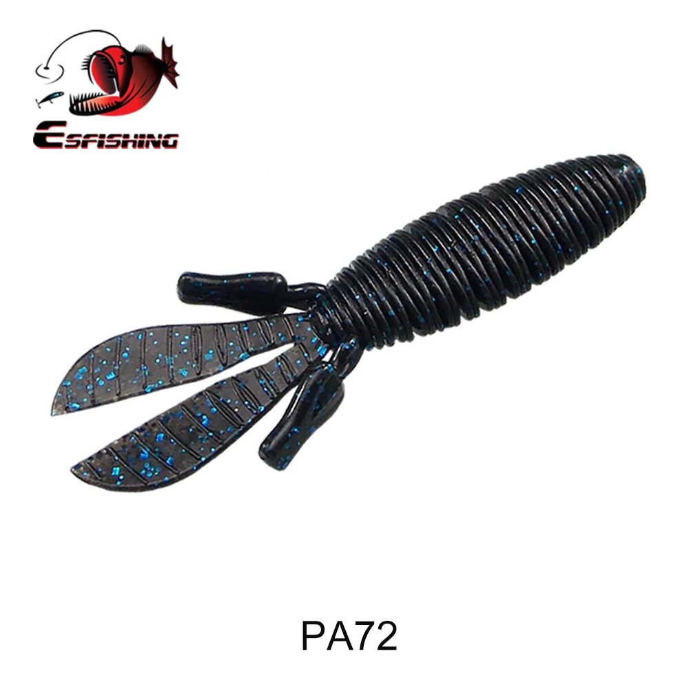 Мягкая приманка KESFISHING MD Craw, темно-синий, PA72